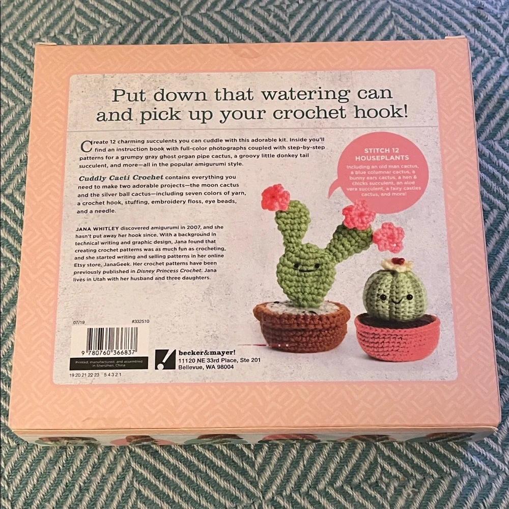 Art | Cuddly Cacti Crochet Kit | Poshmark
